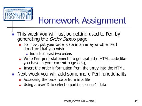 Perl Fundamentals Introduction To Perl As A Server Side Technology