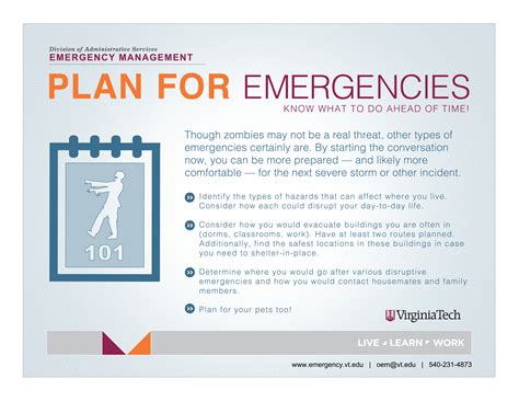 Free Printable Emergency Preparedness Plan