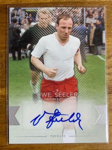 Yahoo オークション Uwe Seeler Topps Uefa Champions League Showca