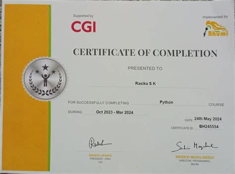 Finished Python Course Successfully Rasika Kathirvel Posted On The Topic Linkedin