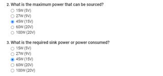 USB PD CHG EVM Preferred Power Role Power Source Unexpected Behavior Power Management