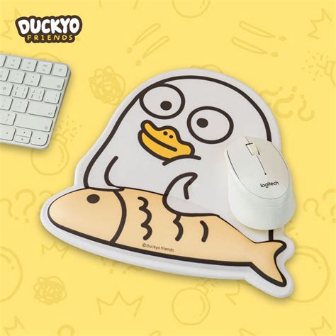 Sg Instocks Duckyo Xiao Liu Ya Mouse Pad With Wrist Cushion Shopee Singapore