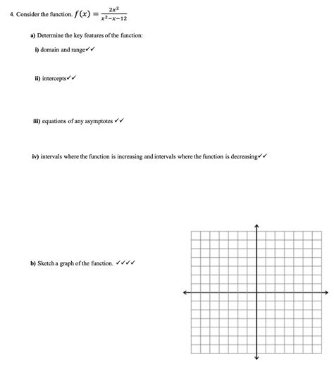 nsider the function f x x2−x−122x2 a determine the
