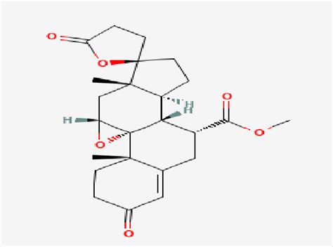 Eplerenone Structure Download Scientific Diagram