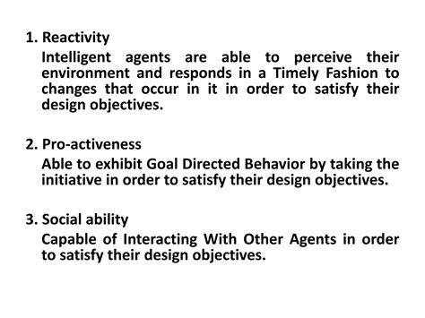 Intelligent Agents Characteristics Types And Its Environments Ppt