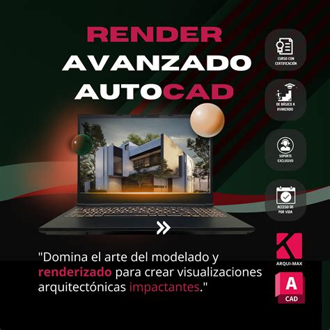 Render Avanzado Autocad Educación Online Hotmart