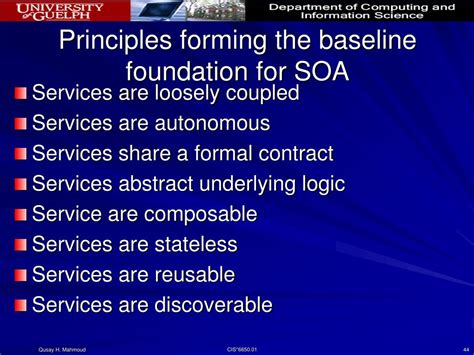 Ppt Cis 6650 01 Service Oriented Computing Powerpoint Presentation Free Download Id 7062865