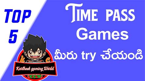 Top 5 Time Pass Games For Android Mobiles Best Time Pass Games In