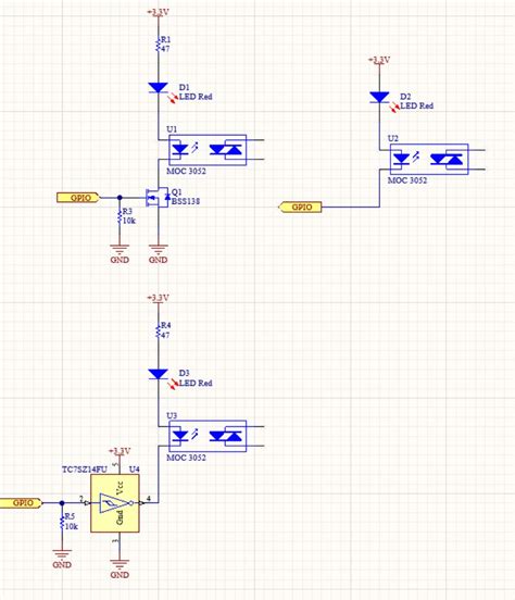 Control Opto Anything Such As Optotriac From V GPIO MCU Forum For Electronics