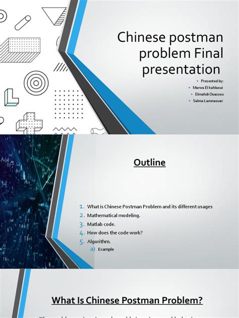 presentation chinese postman problem pdf