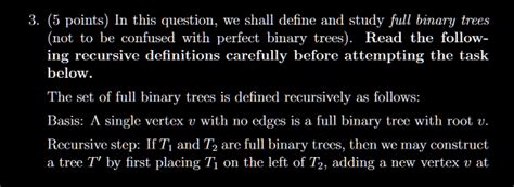 Solved Points In This Question We Shall Define And Chegg