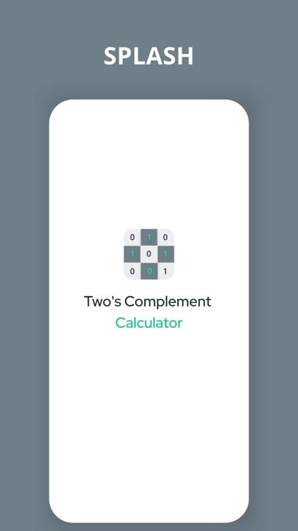 2s complement calculator by ahmad sattar