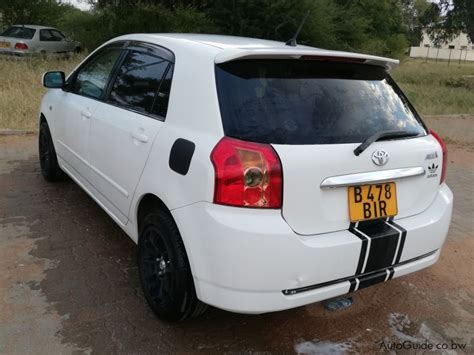Used Toyota Corrola Runx Teardrop 2006 Corrola Runx Teardrop For Sale Gaborone Toyota