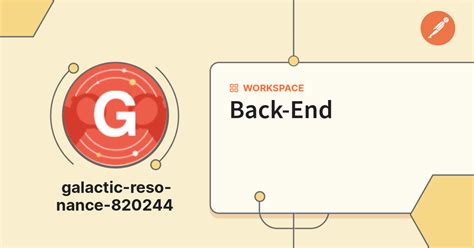 Back End Postman Api Network