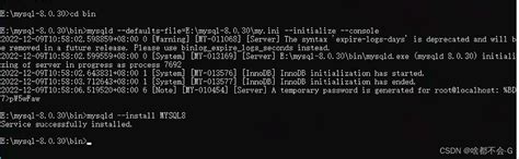 一台电脑（windows）安装两个版本mysql方法windows安装两个mysql Csdn博客