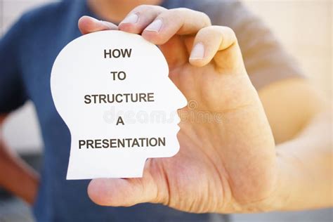 La Note Décriture Montre Le Texte Comment Structurer Une Présentation