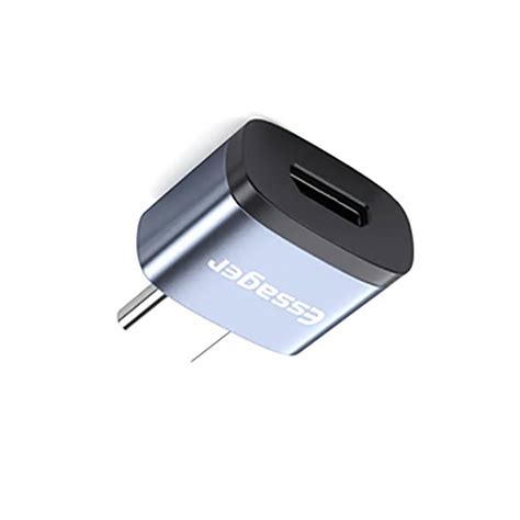 Ripley Adaptador Essager Otg Usb Tipo C Macho A Micro Usb Hembra