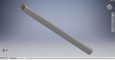 Fluid Flow Simulation Through A Perforated Pipe