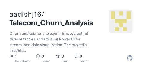 Github Aadishj16telecomchurnanalysis Churn Analysis For A Telecom