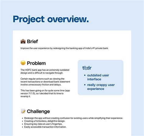 HDFC Bank App UI UX Case Study Redesign Behance