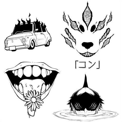 Chainsaw Man Tattoo Ideas Tatuagens De Anime Tatuagens Roxas Ideias
