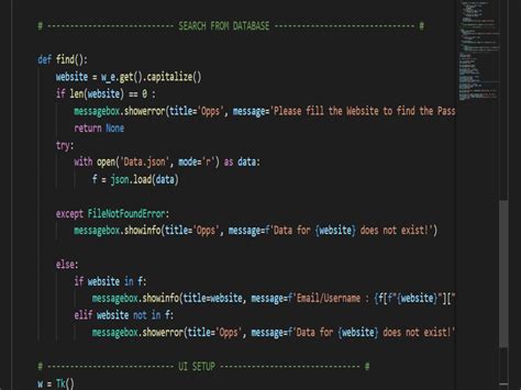 Password Manager Using Python Sairam