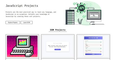 A Collection Of Projects That You Can Use To Learn Html Css And