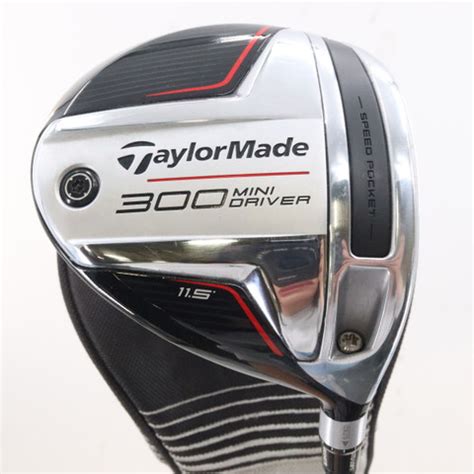 Taylormade 300 Mini Driver 115 Degree Graphite Stiff Flex Rh Headcover