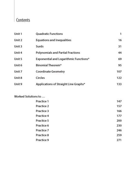 key guide o level additional mathematics key concepts worked examples