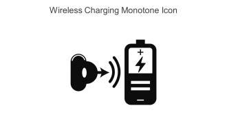Wireless Charging Monotone Icon In Powerpoint Pptx Png And Editable Eps Format PPT Template