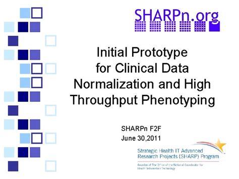 Initial Prototype For Clinical Data Normalization And High
