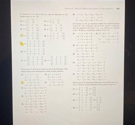 Solved In Exercises Find A The Rank Of The Matrix Chegg