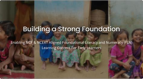 Early Education Digital Learning Content For Fln