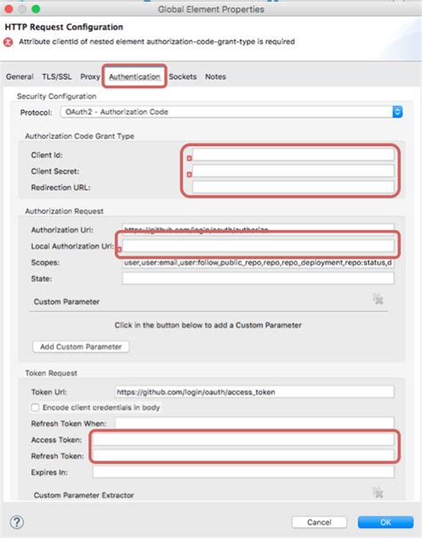 step by step oauth2 configuration in connector mulesoft blog