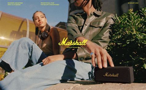 Marshall — Website Redesign On Behance