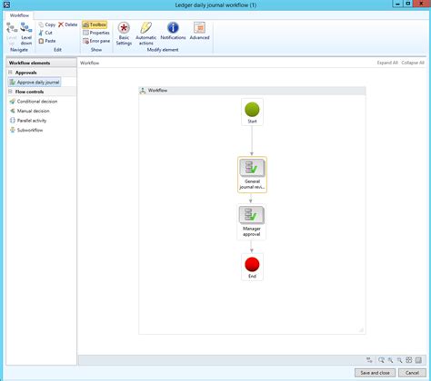 Microsoft Dynamics Ax 2012 Approval Options For Journal Entries