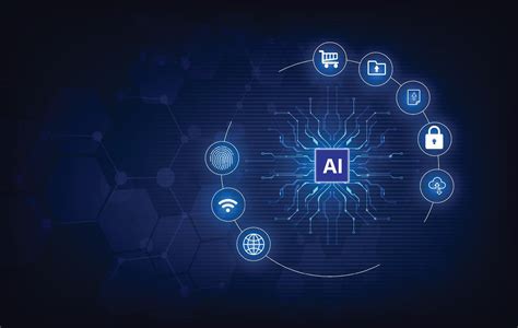 Artificial Intelligence And Automated Machine Learning Language Blue