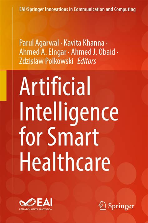 Buy Artificial Intelligence For Smart Healthcare Eai Springer Innovations In Communication And