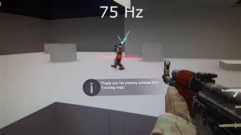 60 Hz Vs 75 Hz Slow Motion 120 Fps YouTube