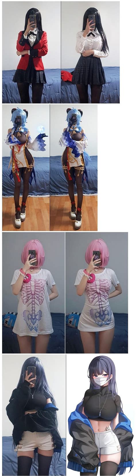 씹덕 캐릭터 코스프레하는 일러스트레이터