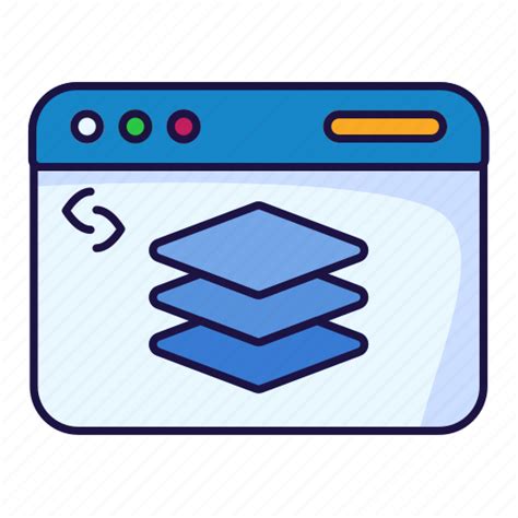 Webpage Layer Tech Coding Programming Icon Download On Iconfinder