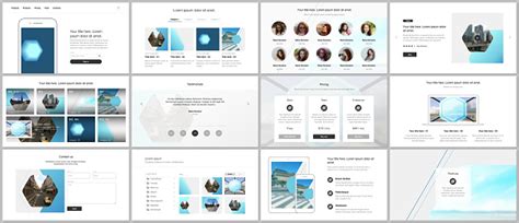 프리젠 테이션 디자인 벡터 템플릿 프리젠 테이션 슬라이드 전단지 브로셔 커버 디자인 인포 그래픽 보고서를위한 다목적 템플릿 추상 기하학적 패턴 기업 Id 비즈니스 개념