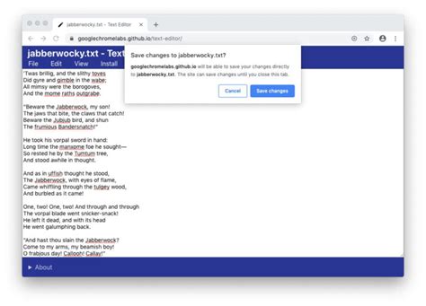 The Native File System API Reading And Writing Local Files Through JavaScript Bram Us