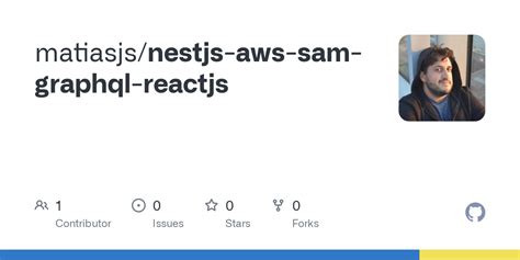 Github Matiasjsnestjs Aws Sam Graphql Reactjs