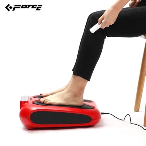 Remote Control Vibration Foot Legs Back Massager Circulation Trainer