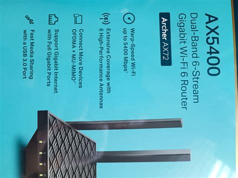 TP LINK ARCHER AX AX WI FI ROUTER UNOPENED BOX Computers