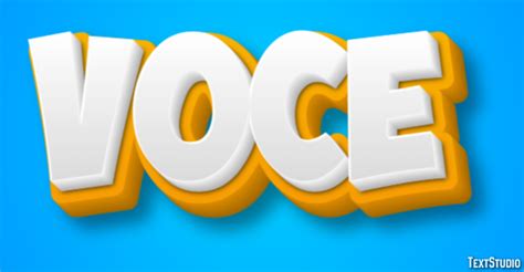 Você Efeito De Texto E Desenho De Logotipo Palavra