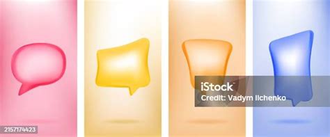 벡터 일러스트 레이 션입니다 3d 미니멀리스트 배너 세트입니다 견적 프레임 빈 템플릿입니다 격리된 텍스트 상자입니다 인용 빈 말풍선 색상 배경입니다 단순한 모양 전단지