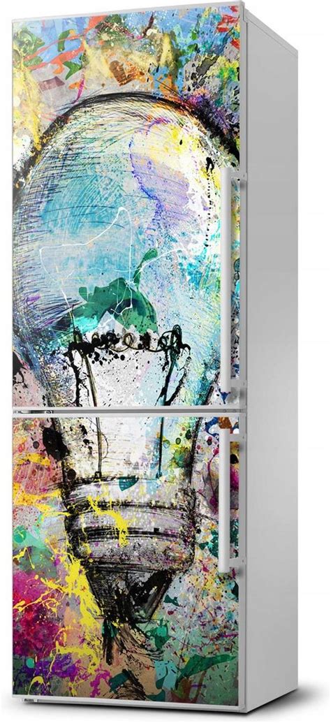 Naklejka Magnetyczna Na Lodówkę Kolorowa Żarówka 6 - Opinie i ceny na ...