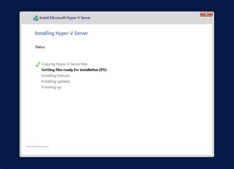 How To Install Hyper V Server 2019 Thomas Maurer